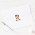 Ted Lasso | Face Icon Square Sticker | Zazzle