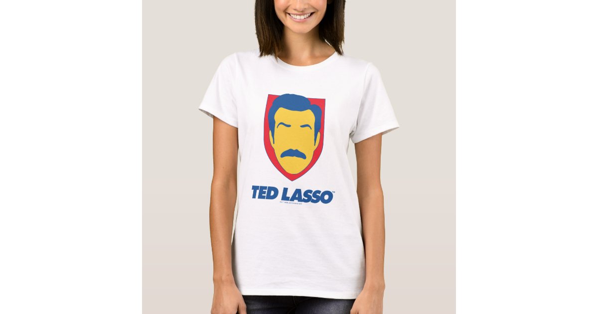 Ted Lasso | Face Icon T-Shirt | Zazzle