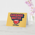 Ted Lasso | Garbage Water Tea Graphic Card | Zazzle
