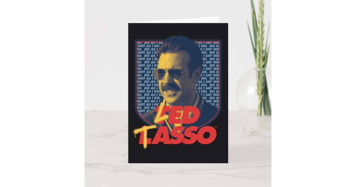 Ted Lasso | Led Tasso Badge Card | Zazzle