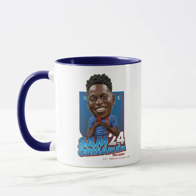 Ted Lasso | Sam Obisanya Bobblehead Mug | Zazzle