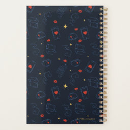 Ted Lasso | Tea and Biscuit Icon Toss Pattern Planner | Zazzle