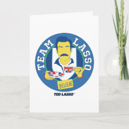 Ted Lasso | Team Lasso Tea Iconic Avatar Card | Zazzle