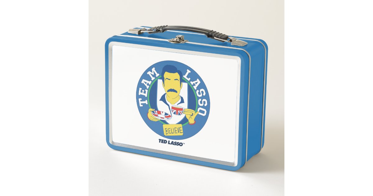 Ted Lasso | Team Lasso Tea Iconic Avatar Metal Lunch Box | Zazzle