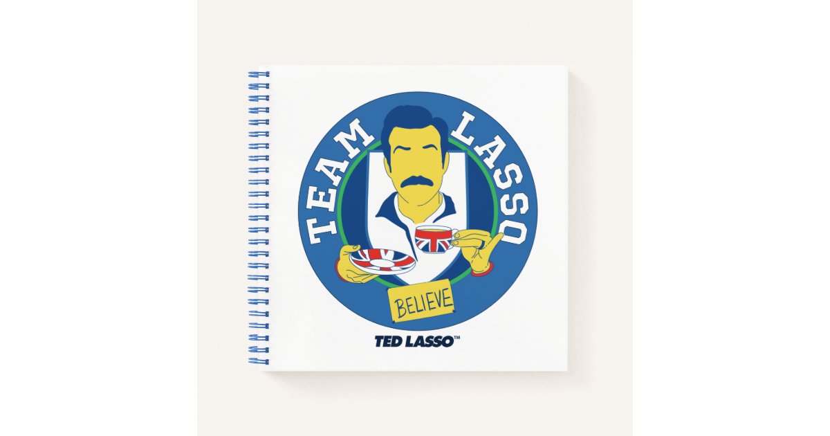 Ted Lasso | Team Lasso Tea Iconic Avatar Notebook | Zazzle