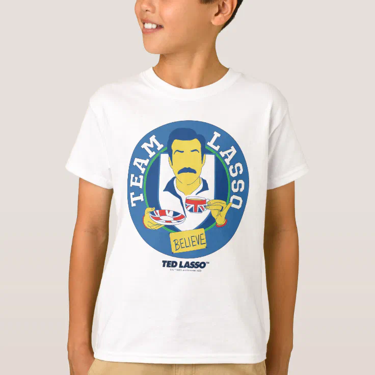 Ted Lasso | Team Lasso Tea Iconic Avatar T-Shirt | Zazzle