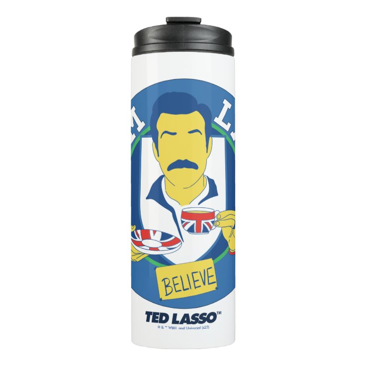 Ted Lasso | Team Lasso Tea Iconic Avatar Thermal Tumbler | Zazzle