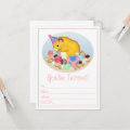 Ted the Hamster Party Invitations | Zazzle