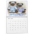 Teddy bear 2013 calendar | Zazzle