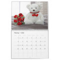 Teddy bear 2013 calendar | Zazzle