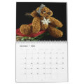 Teddy bear 2013 calendar | Zazzle