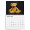 Teddy bear 2013 calendar | Zazzle