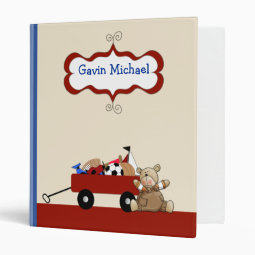 Teddy Bear All Stars Sports Binder | Zazzle