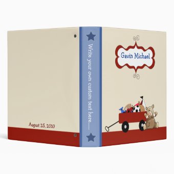 Teddy Bear All Stars Sports Binder | Zazzle