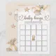 Teddy Bear Baby Bear Baby Shower Bingo Game | Zazzle