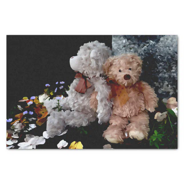 Teddy Bear Buddies Tissue Paper | Zazzle