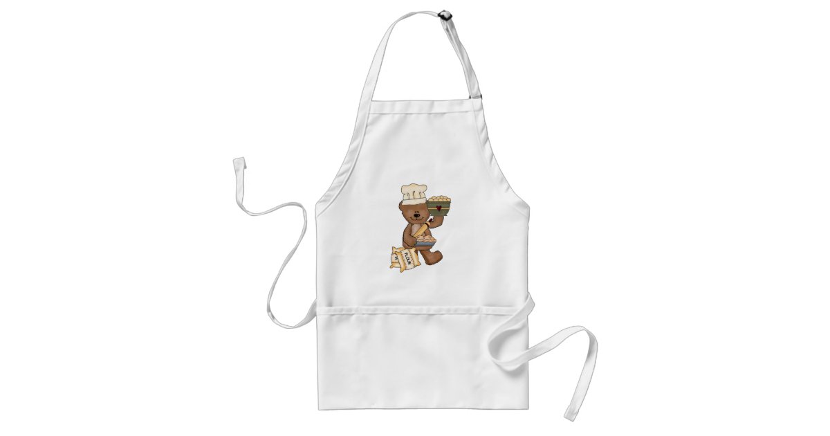 Teddy Bear Chef Apron | Zazzle