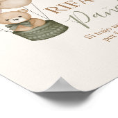 Teddy Bear Diaper Raffle Poster | Zazzle