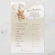 Teddy Bear Guess The Price Game Flyer | Zazzle