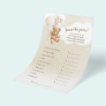 Teddy Bear Guess The Price Game Flyer | Zazzle