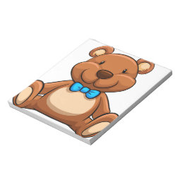 Teddy bear notepad | Zazzle