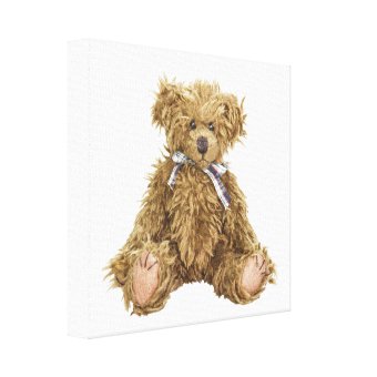 Teddy Bear Nursery Canvas Print | Zazzle