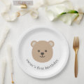 Teddy Bear Paper Plates | Zazzle