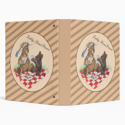 Teddy Bear Picnic Binder | Zazzle