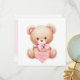 Teddy Bear Pink Thank You Card | Zazzle