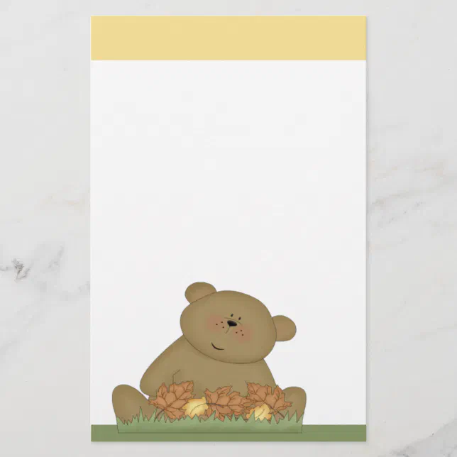 Teddy Bear Stationery | Zazzle