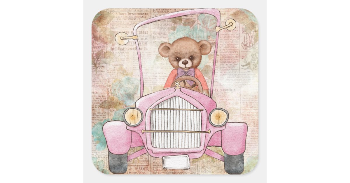 Teddy Bear Sticker | Zazzle