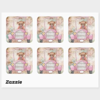 Teddy Bear Sticker | Zazzle