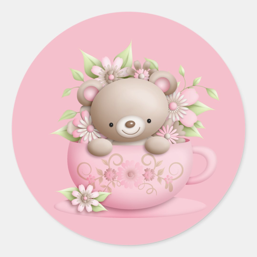 Teddy Bear Stickers | Zazzle