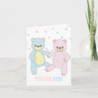 Double the Joy! Thank You Notecard | Zazzle.com
