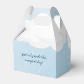 Teddy Bear with Blue Balloons Favor Box | Zazzle