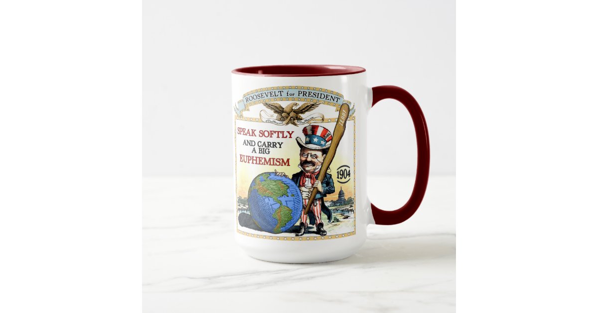 Teddy Roosevelt 1904 Campaign Mug | Zazzle
