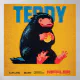Teddy Vintage Graphic Poster | Zazzle