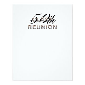 50th Class Reunion Invitations & Announcements | Zazzle