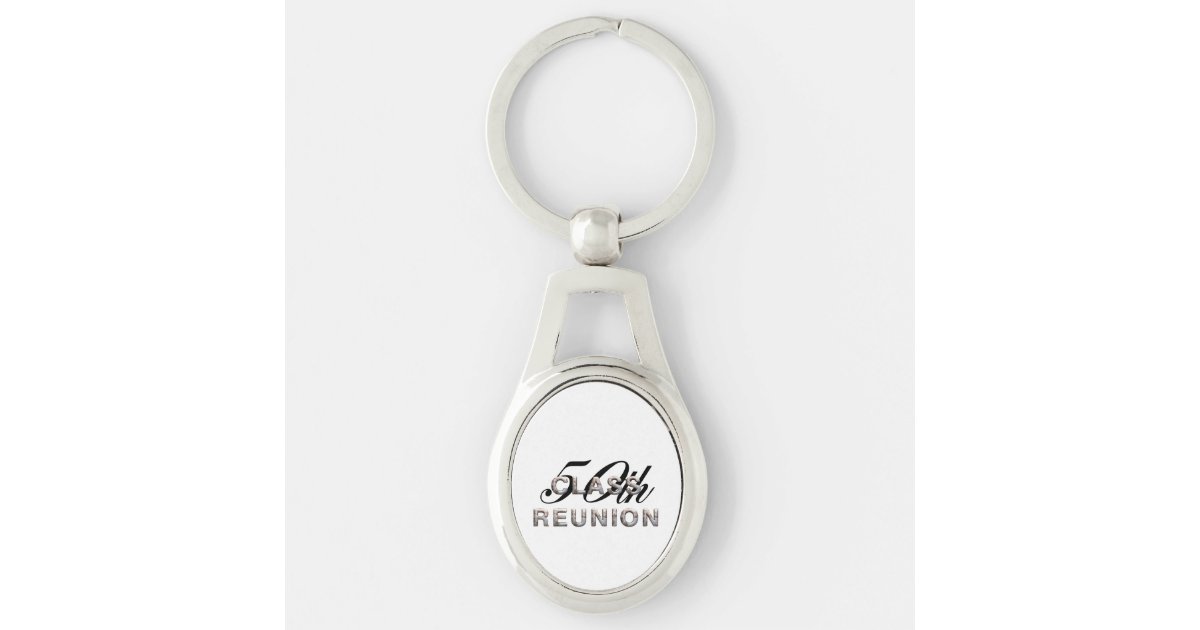TEE 50th Class Reunion Keychain | Zazzle