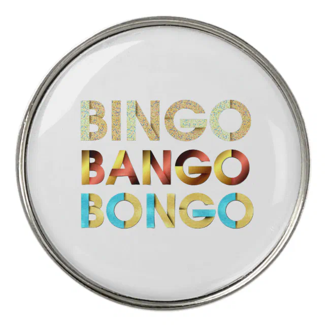 TEE Bingo Bango Bongo Golf Ball Marker | Zazzle