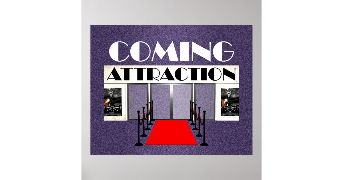 TEE Coming Attraction Poster | Zazzle