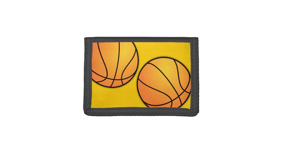 Teen Boys Basketball Image Wallet | Zazzle