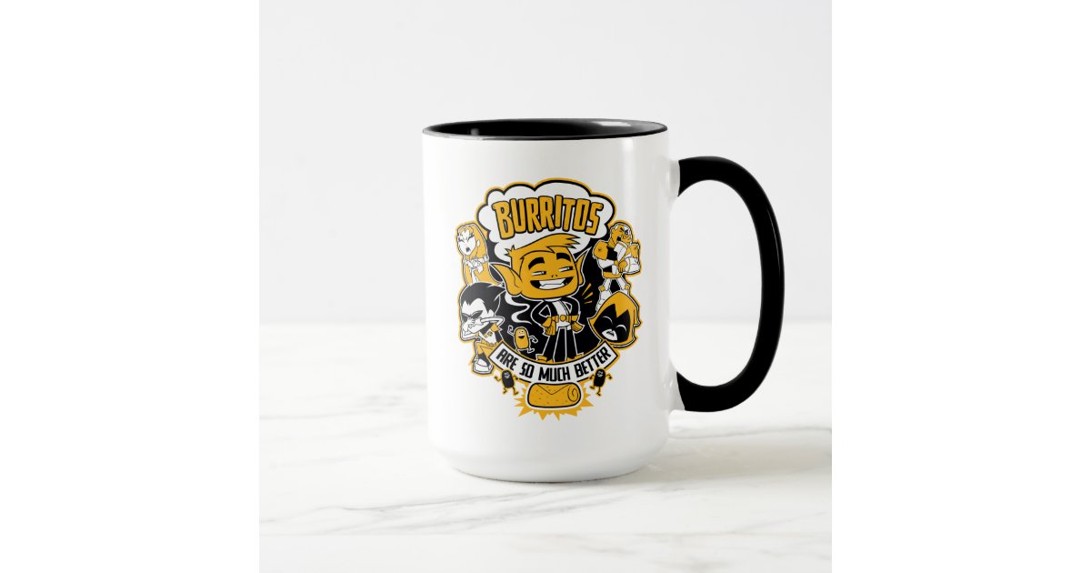 Teen Titans Go! | Beast Boy "Burritos Are Better" Mug | Zazzle
