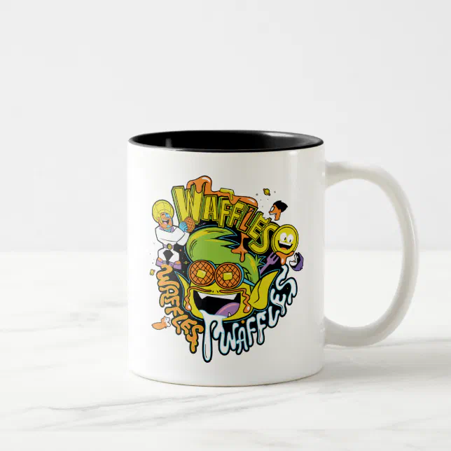 Teen Titans Go! | Beast Boy Waffles Two-Tone Coffee Mug | Zazzle