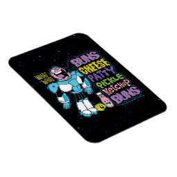 Teen Titans Go! | Cyborg Burger Rap Magnet | Zazzle