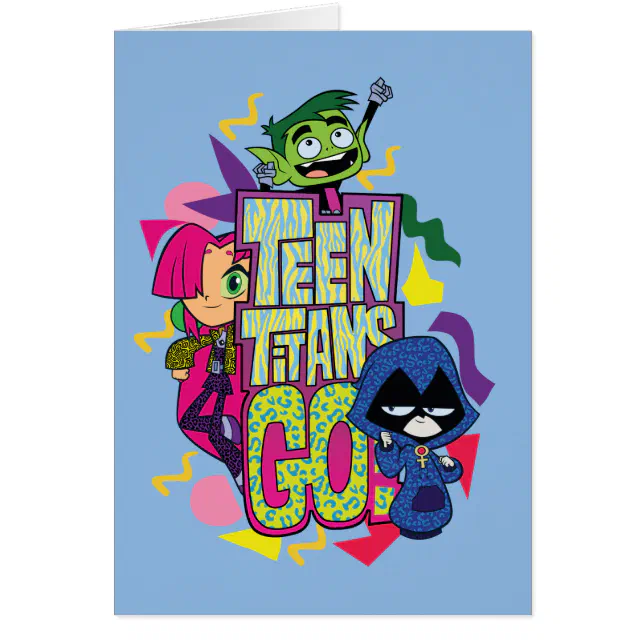 Teen Titans Go! | "Girls Girls" Animal Print Logo | Zazzle