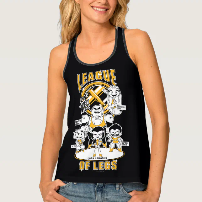 Teen Titans Go! | League of Legs Tank Top | Zazzle