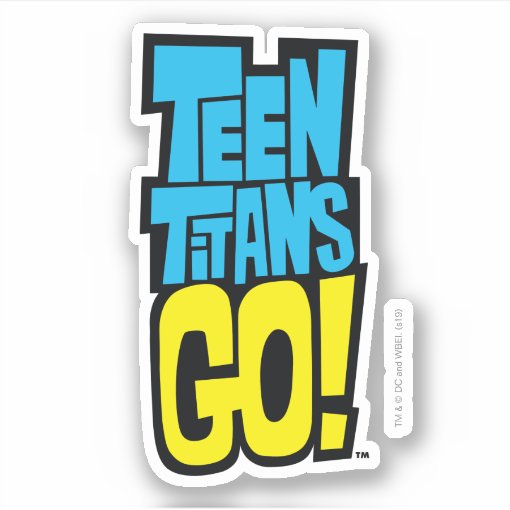 Teen Titans Go! | Logo Sticker | Zazzle
