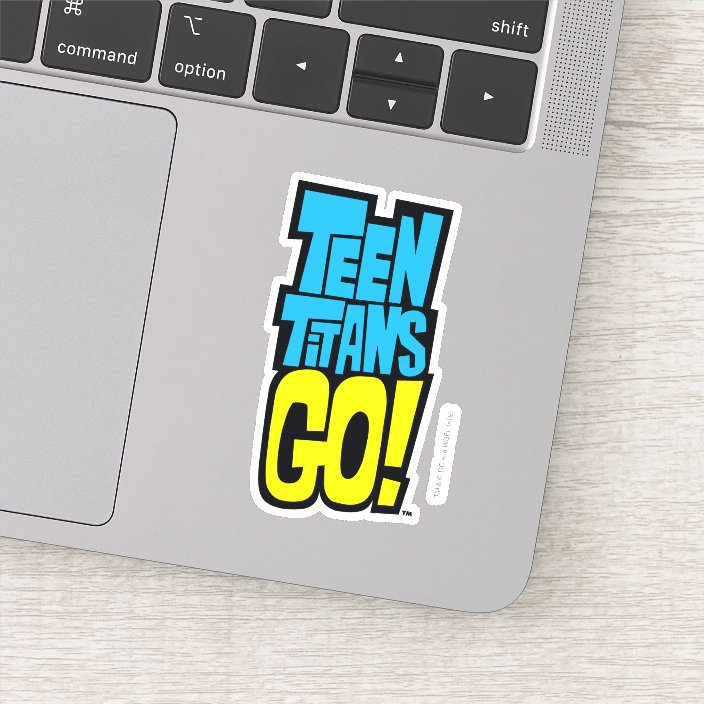 Teen Titans Go! | Logo Sticker | Zazzle.com
