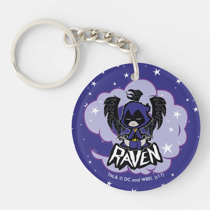 Teen Titans Go! | Raven Attack Keychain | Zazzle.com